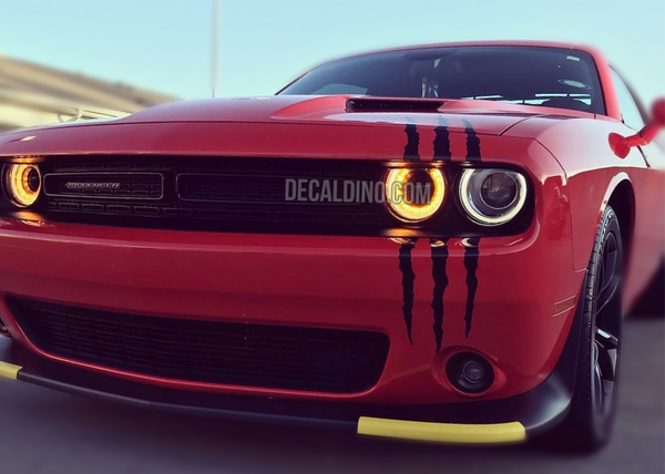 decaldino Headlight Scar XL Kit
