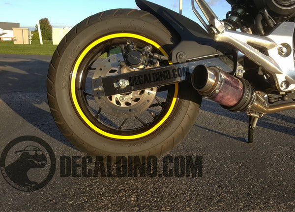 For Honda Grom Wheel / Rim Stripe Kit - Also fits Kawasaki Z125 Benelli ...